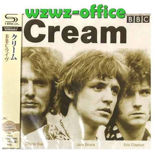 Cream Eric Clapton SEALED BRAND NEW CD(SHM-CD) "BBC Sessions" Japan OBI ...