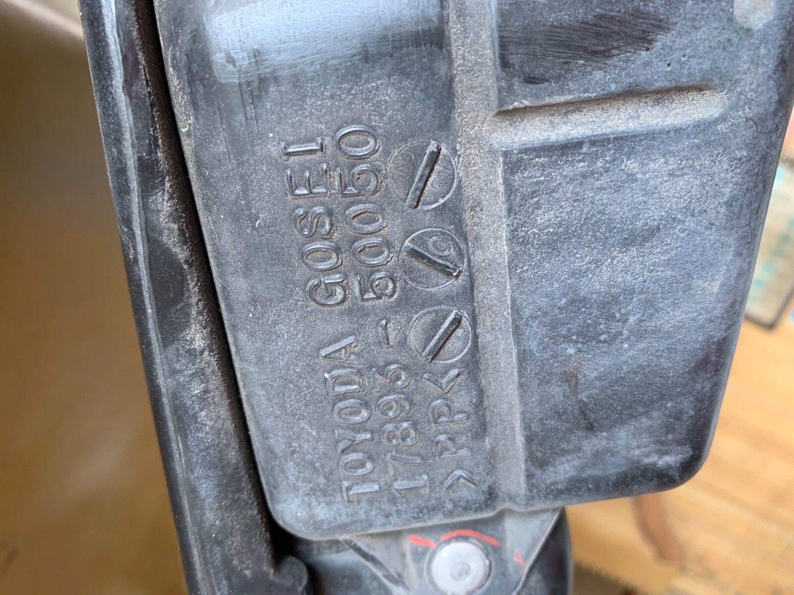 Lexus LS400 Air Intake Inlet Cleaner Duct Hose Tube Pipe 17893-50050 ...