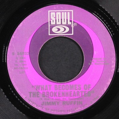JIMMY RUFFIN: what becomes of the brokenhearted / baby i've got it SOUL ...