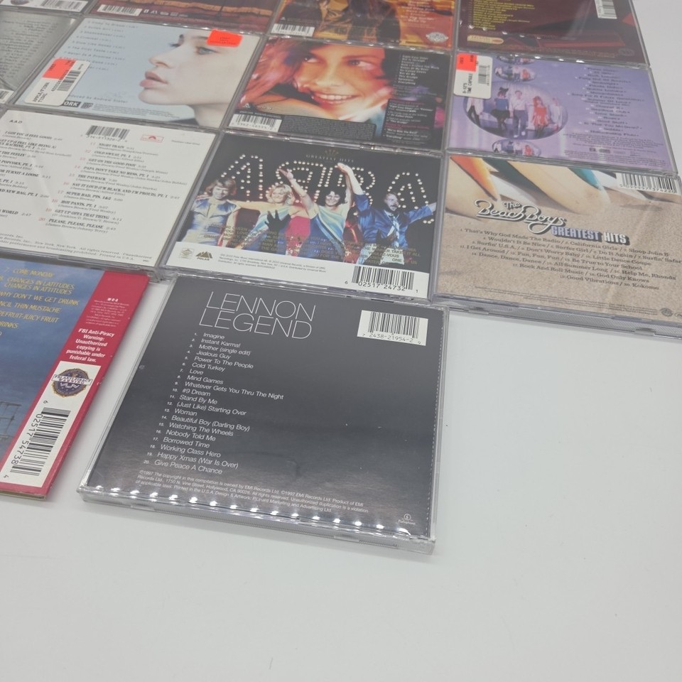 Lot Of 22 Rock Pop Popular Music CDs Collection - Albums Clean Complete ...