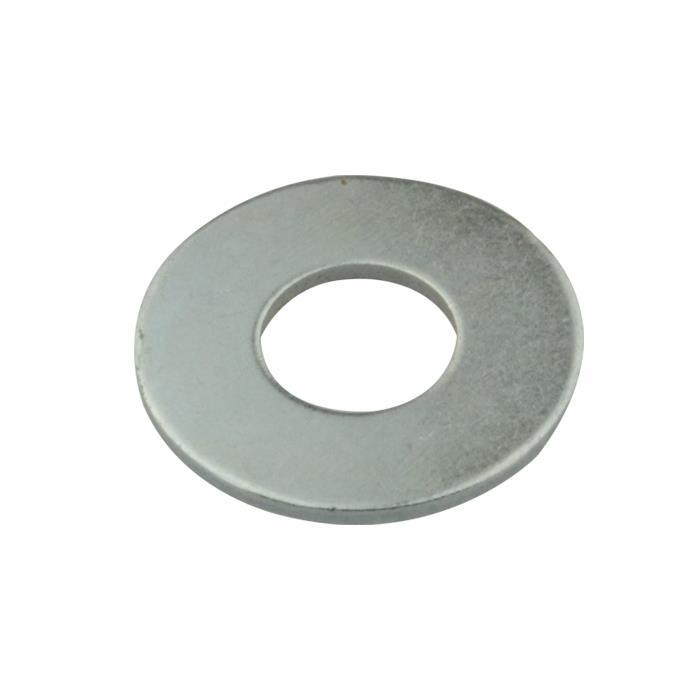 Qty 100 Flat Heavy Washer M30 (30mm) x 58mm x 4mm Zinc Plated Steel ...