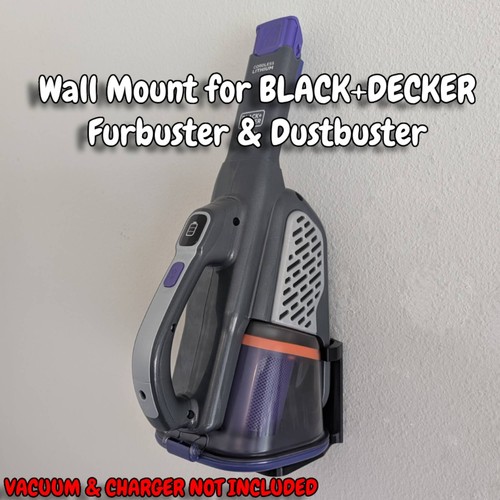 Black & Decker Furbuster Wall Mount | AdvancedClean+ Dustbuster Models ...