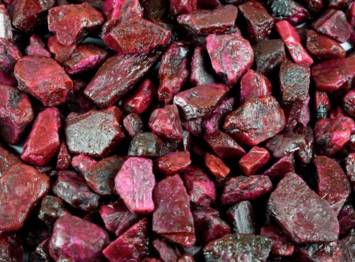 Discount Sale Natural 5000 Ct/1Kg Madagascar Ruby Gemstone Rough Lot ...