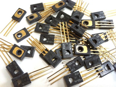 25 Pieces | Motorola 2N4918 Transistor NOS Gold Leads Replaces NTE185 ...