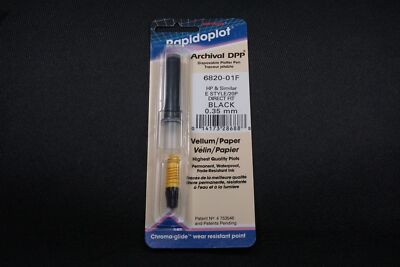 6820-01F KOH-I-NOOR Archival DPP Disposable Plotter Pen E Style for HP ...