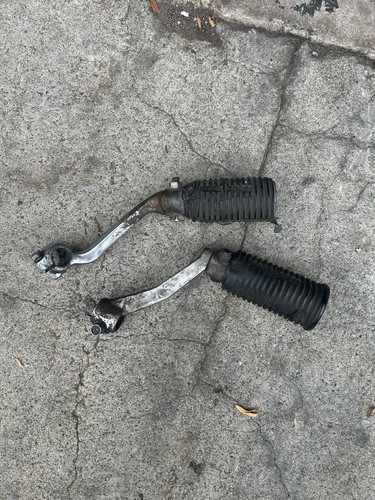 57-74 Harley Ironhead Foot Peg Mounts Brackets Oem Sportster Spline ...