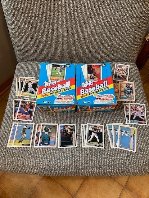 1992 Topps baseball cards 2 opened boxes | eBay