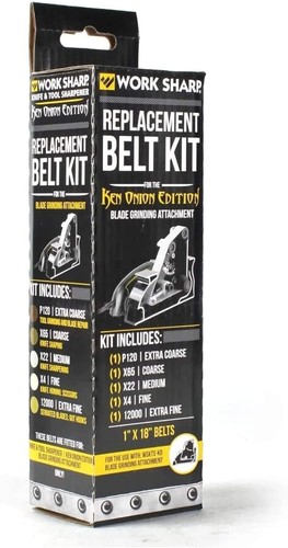 Work Sharp Replacement Belt Kit for Ken Onion Blade Grinder Attachment ...