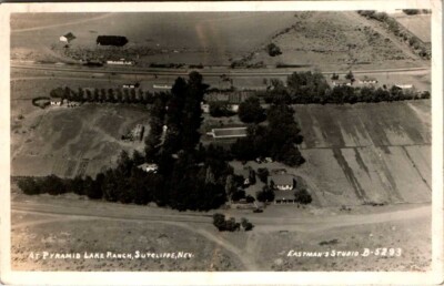RPPC Postcard Pyramid Lake Ranch Sutecliffe Nevada NV UNP | eBay
