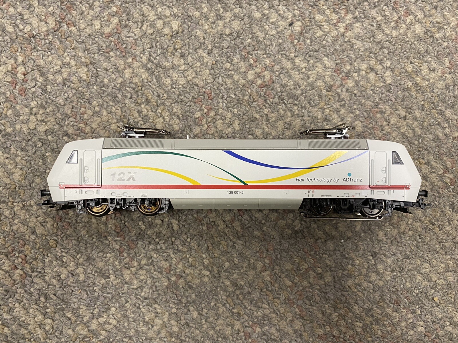 + Marklin HO Scale 37383 BR 128 ADtranz 12X Electric Locomotive 3 Rail ...