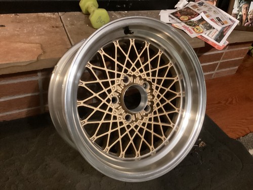 1982-92 Firebird TRANS AM GTA 16x8 Cross lace aluminum REAR wheel Gold ...