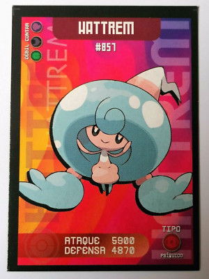 CARD POKEMON EJ VOL. I #857 HATTREM 2020 Galar PERU South America ...