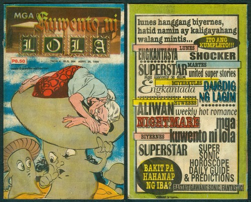 1999 Philippines MGA KUWENTO NI LOLA KOMIKS Mata Ng Buhawi FANTASY ...