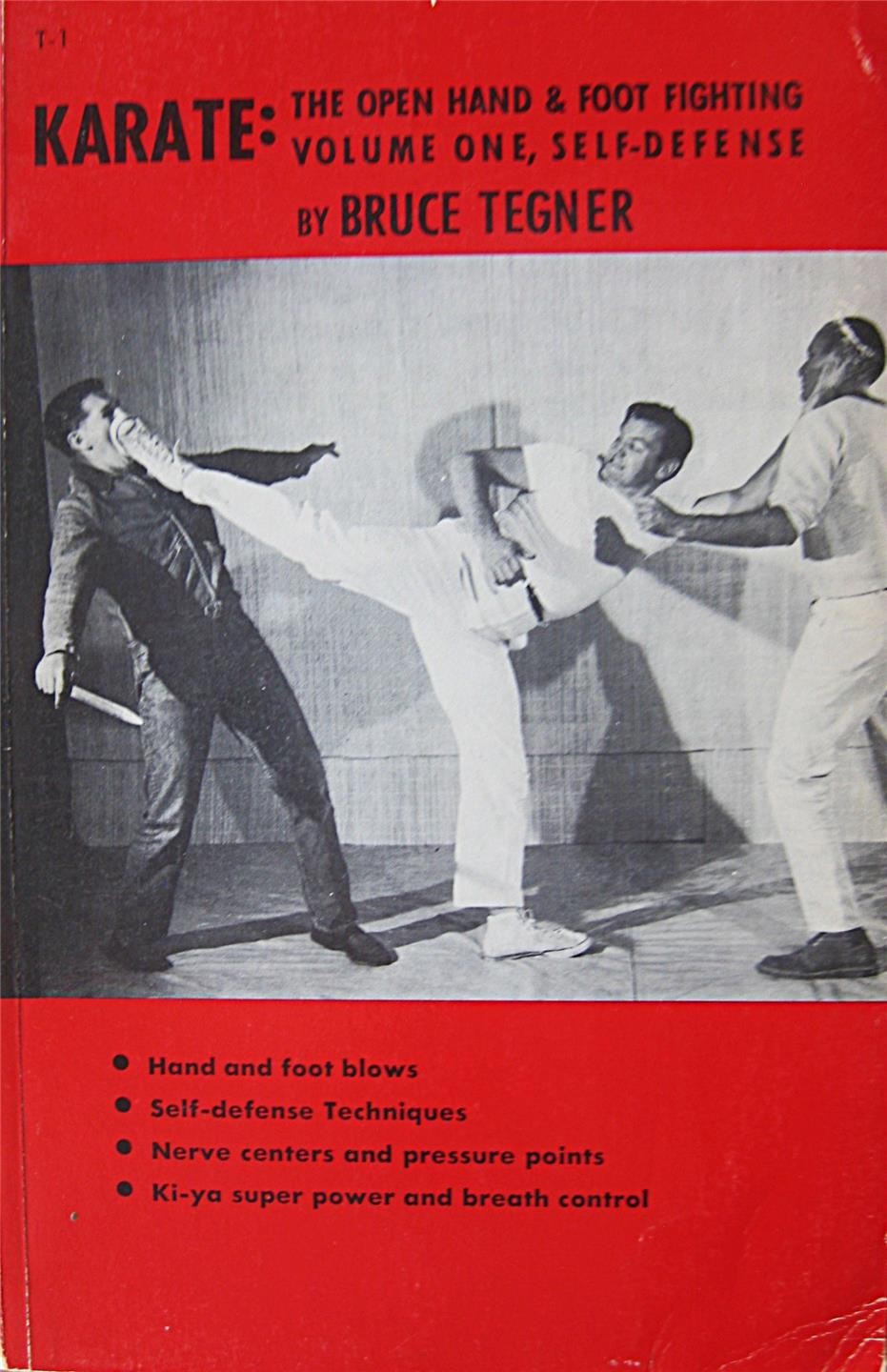 1965 KARATE OPEN HAND AND FOOT FIGHTING BY BRUCE TEGNER V.1 MARTIAL ...