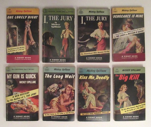 Eight Mickey Spillane Novels Signed and Inscribed to Local Postman | eBay