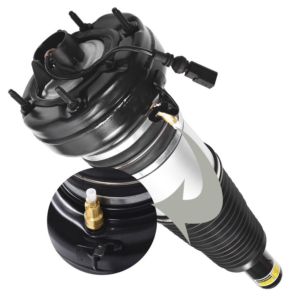 For Audi A6 S6 A7 2pcs Front Air Suspension Shocks Struts Assembly ...