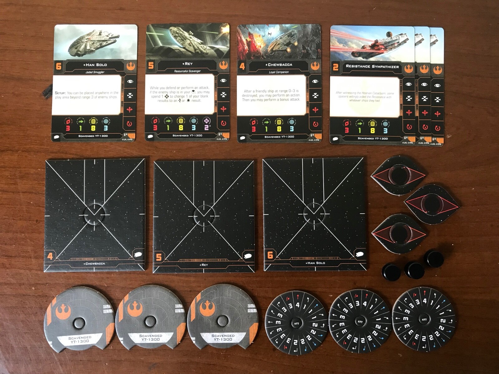 X-Wing Miniatures 2.0 2nd Edition- Ship Conversion Cards & Base Kits | eBay