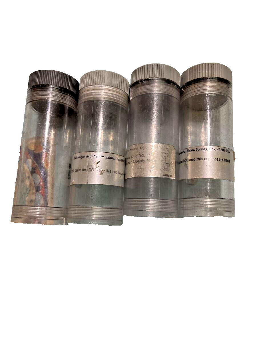 LOT 4x YSI 600XLM Calibration Cup Only Multiparameter Water Quality ...