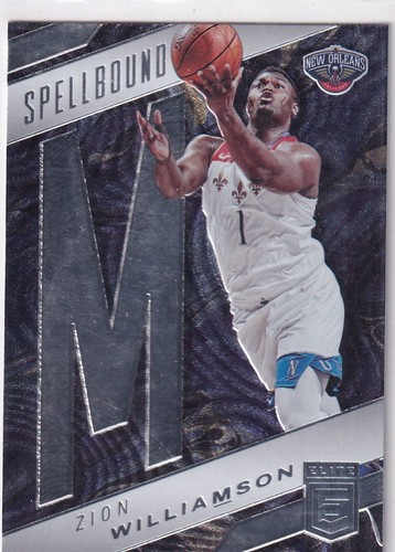 Panini 2021-22 Donruss Elite NBA Numéro 33 Zion Williamson Spellbound ...