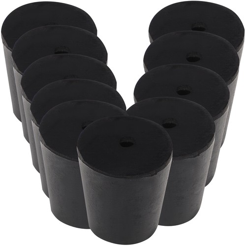 10Pcs Test Tube Bungs Flask Cones Adapter Test Tube Stopper Brumate ...
