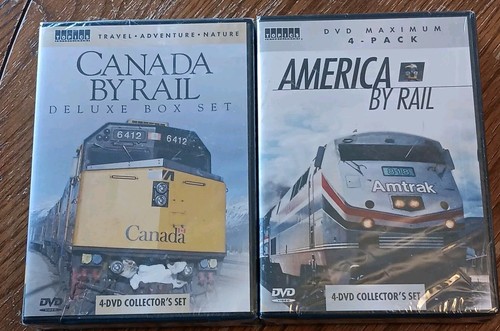 8 [DVDS] Brand New Sealed~ America By Rail •Canada By Rail | eBay