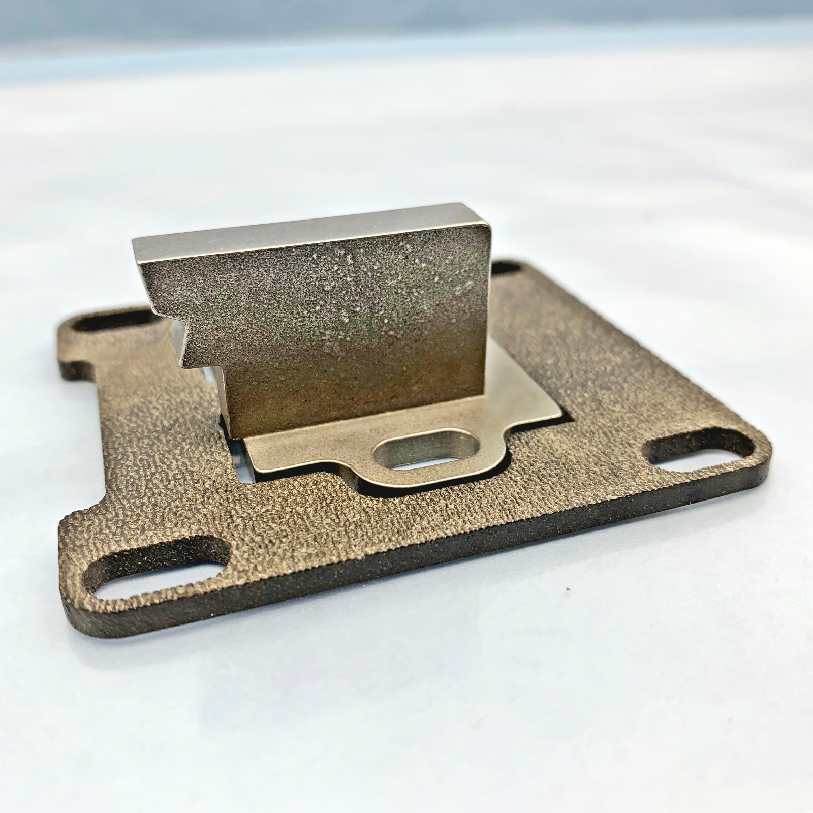 STAINLESS #12 FUEL CAM PLATE AND MOUNT 1994-1998 Dodge P7100 CUMMINS 5 ...