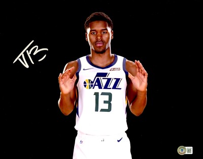 2021 Jared Butler Signed 11x14 Photo BGS COA Auto BAS RC Beckett Jazz ...