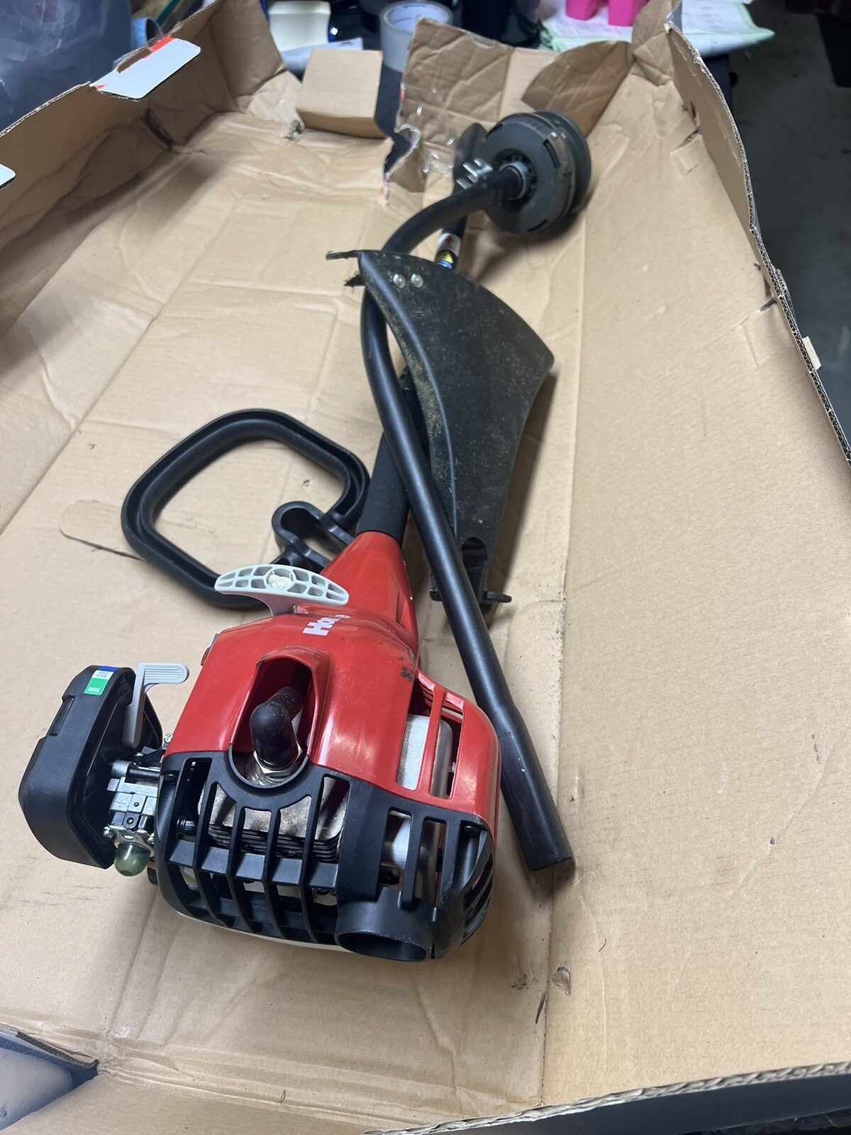 Homelite Curved Shaft Gas String Trimmer 2 Cycle 26cc Weed Eater (fast ...