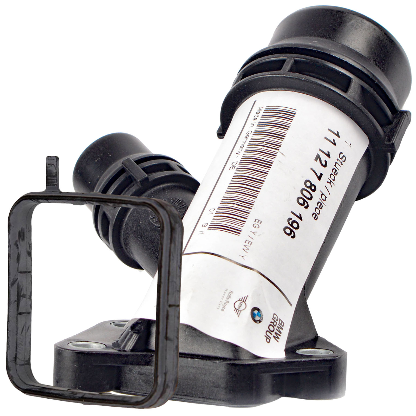 ORIGINAL BMW 11127806196 Kühlwasserschlauch mit Dichtung E81 E46 E90 ...