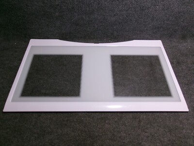 NEW 12531000021043 MIDEA REFRIGERATOR CRISPER FRAME WITH GLASS | eBay