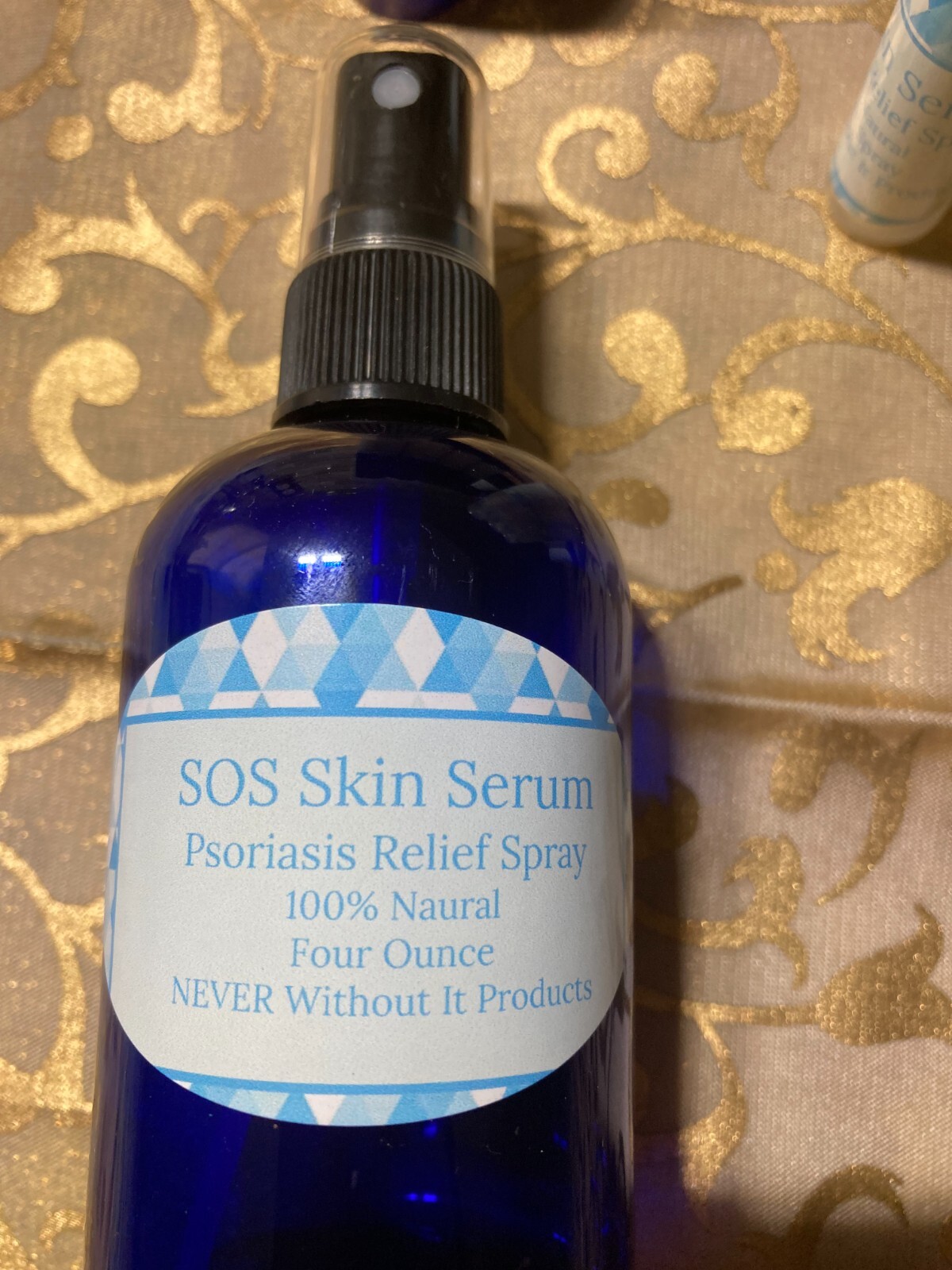 SOS Skin Serum Psoriasis 4-0z Spray w/ free ship by NEVER Without It ...