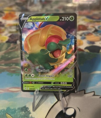 Pokemon Appletun V 026/264 Holo Ultra Rare Fusion Strike Near Mint | eBay
