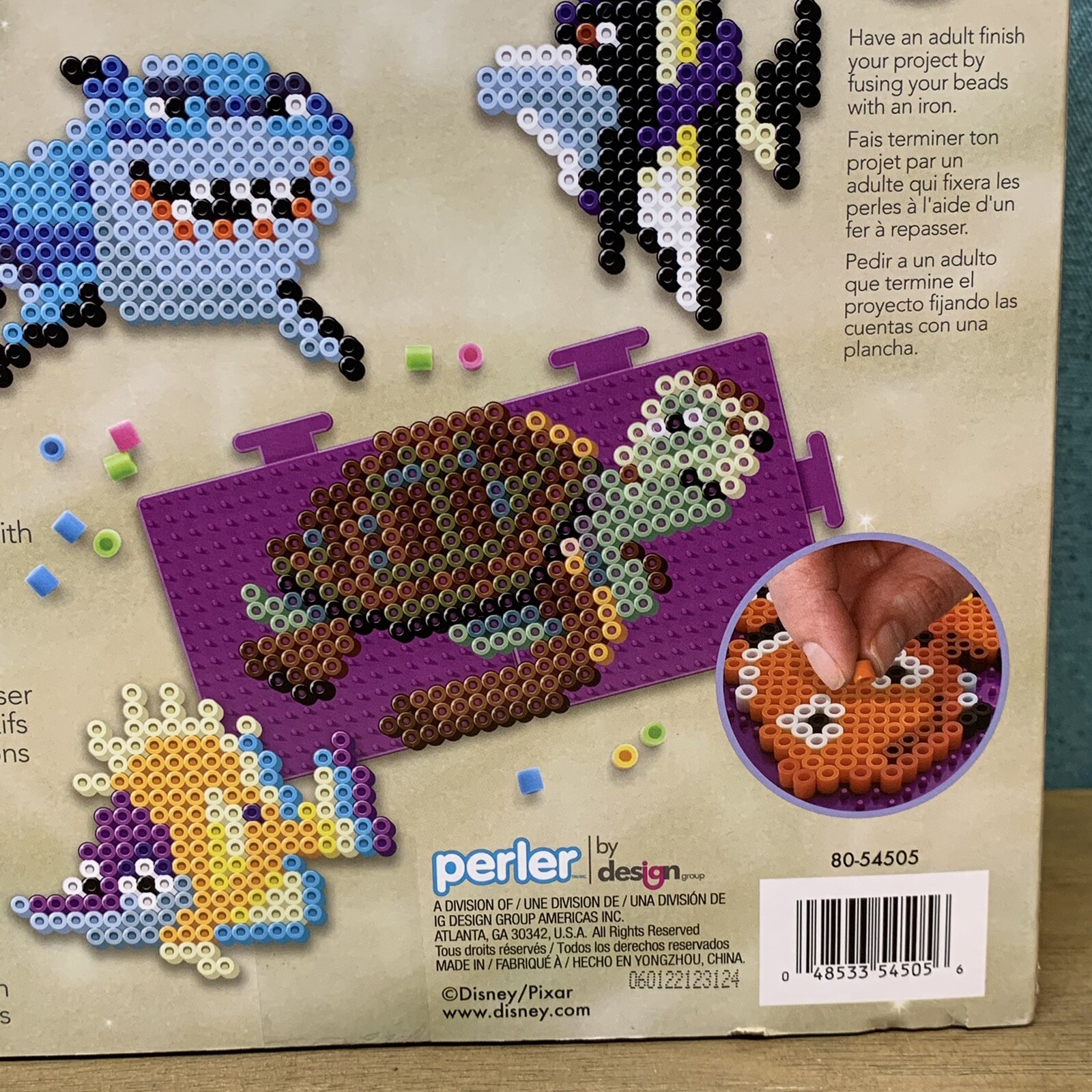 Disney PIXAR TOY STORY & FINDING NEMO Set fused bead kits PERLER 2000 ...