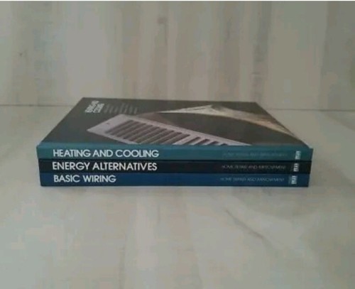 Home Repair And Improvement wiring Energy Heating cooling Hardcover 3 ...