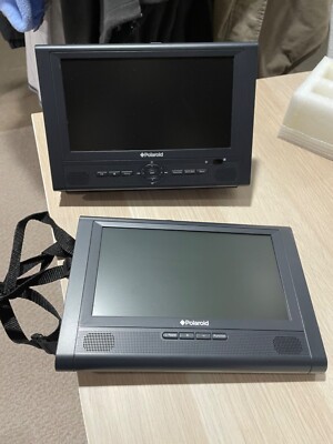 2 Polaroid 8-Inch Screens Portable DVD car or home player | eBay