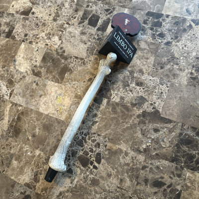 Long Trail Brewing Limbo IPA Bone Shaped Beer Tap Handle 15" L Beer ...