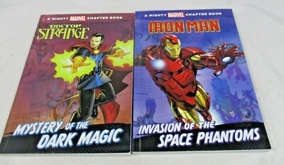 Marvel Chapter books Superheroes 2 books 2017 Schlostics Books | eBay ...