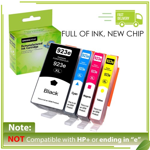 923 CYBM Color INK Cartridge Compatible For HP OfficeJet Pro 8120 8123 ...