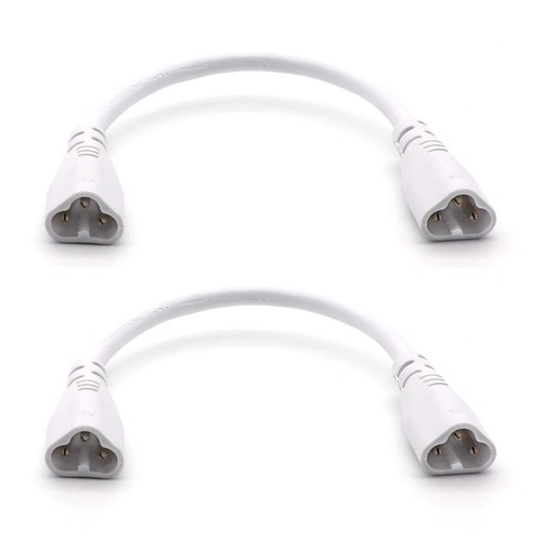 T5 T8 LED Tube Connector Cable Wire 8.5inch Double Male to Male End ...