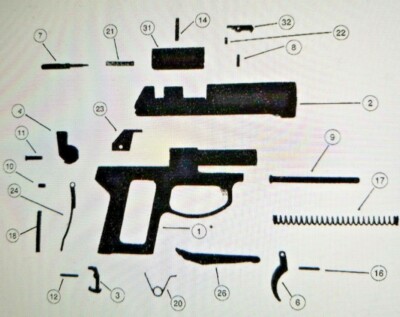 AMT Small Frame DA Backup - WHAT PART# DO YOU NEED? - (.380ACP, 9mm ...