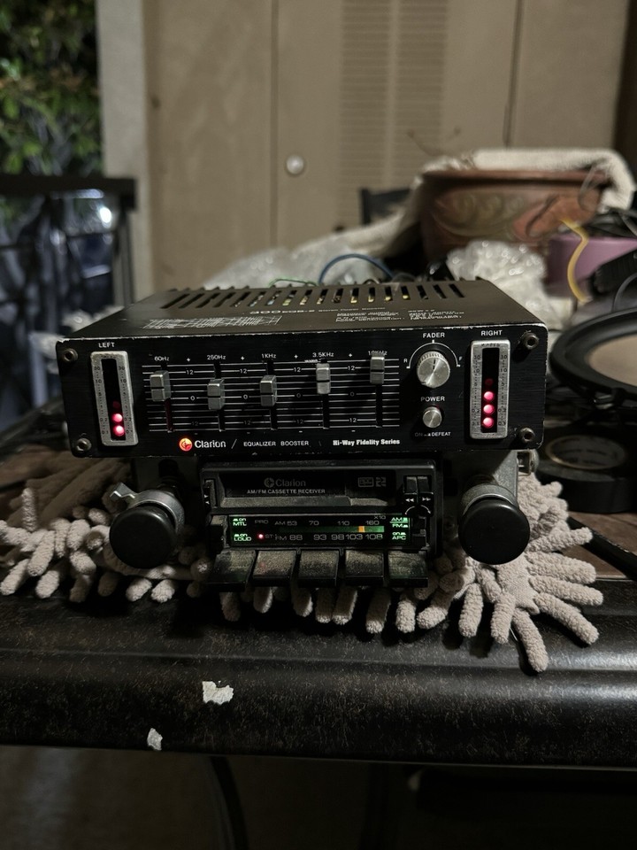 Clarion 300 EQB-2 Equalizer Booster | eBay