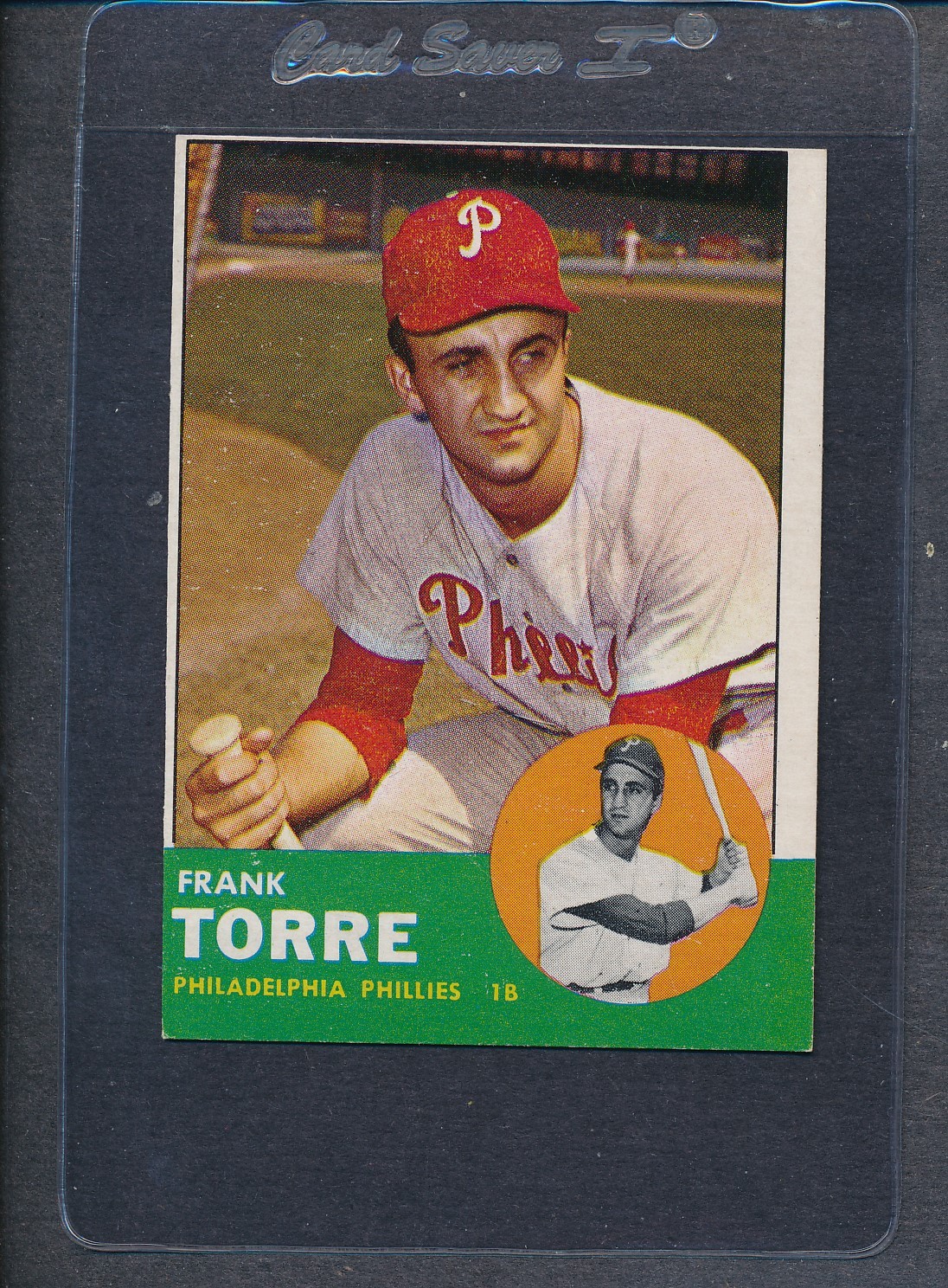 1963 Topps #161 Frank Torre Phillies EX *3045 | eBay