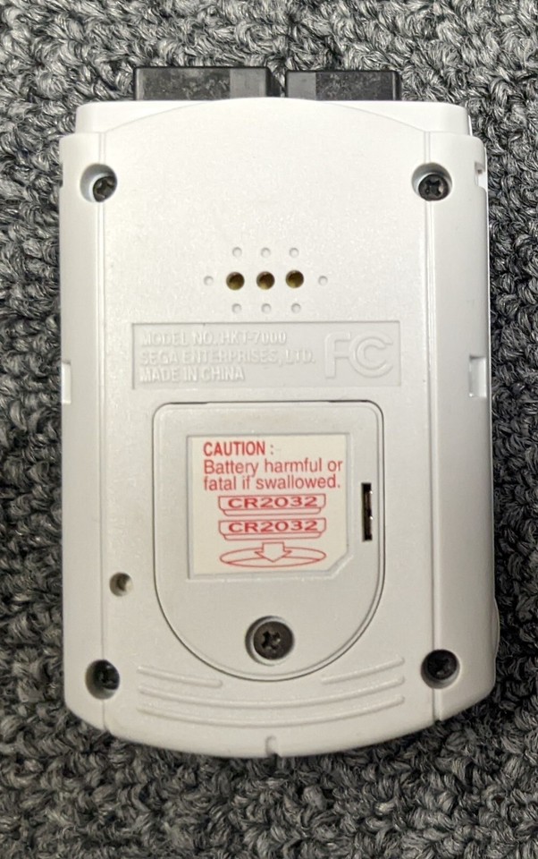 Official Sega Dreamcast Visual Memory Unit VMU US ENGLISH VERSION ...