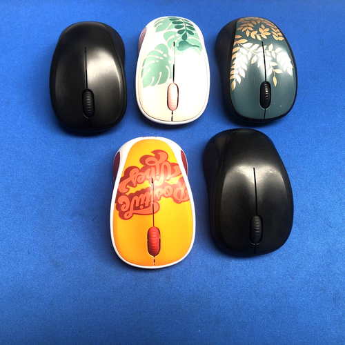 LOT OF 5X Logitech Design Collection M317 Compact Wireless Mouse/810 ...