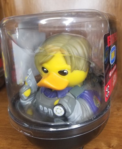 Resident Evil Leon S. Kennedy Tubbz Duck Figure (NEW) **RARE** FREE ...