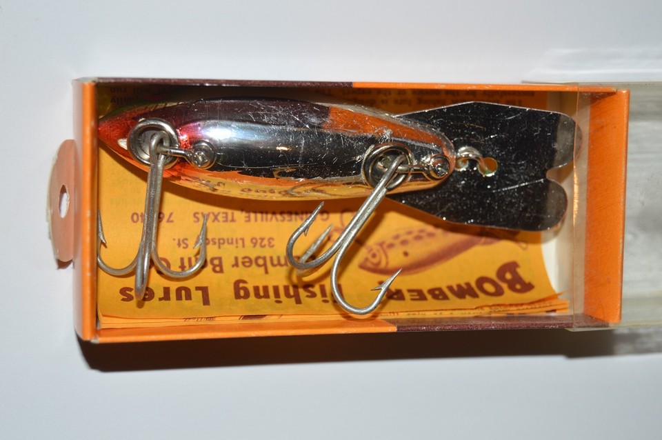 old package bomber deep runner lure bass crankbait lure 4" metallic ...