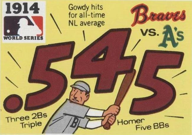 1971 Fleer Laughlin World Series - Hank Gowdy #12 (RC) for sale online ...