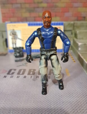 GI JOE ~ 2002 ROADBLOCK v8 ~ UNCRACKED ~ DTC BJs EXCLUSIVE ~100% COMP ...