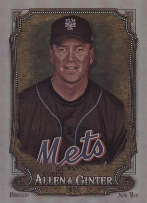 2024 Topps Allen & Ginter - Short Print Tom Glavine #335 Silver ...