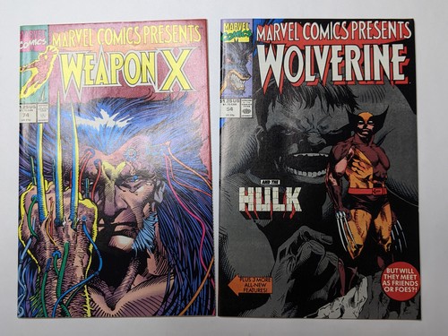 Copper Age Marvel Comics 1990/91: Marvel Comics Presents #54 & 74 (Lot ...